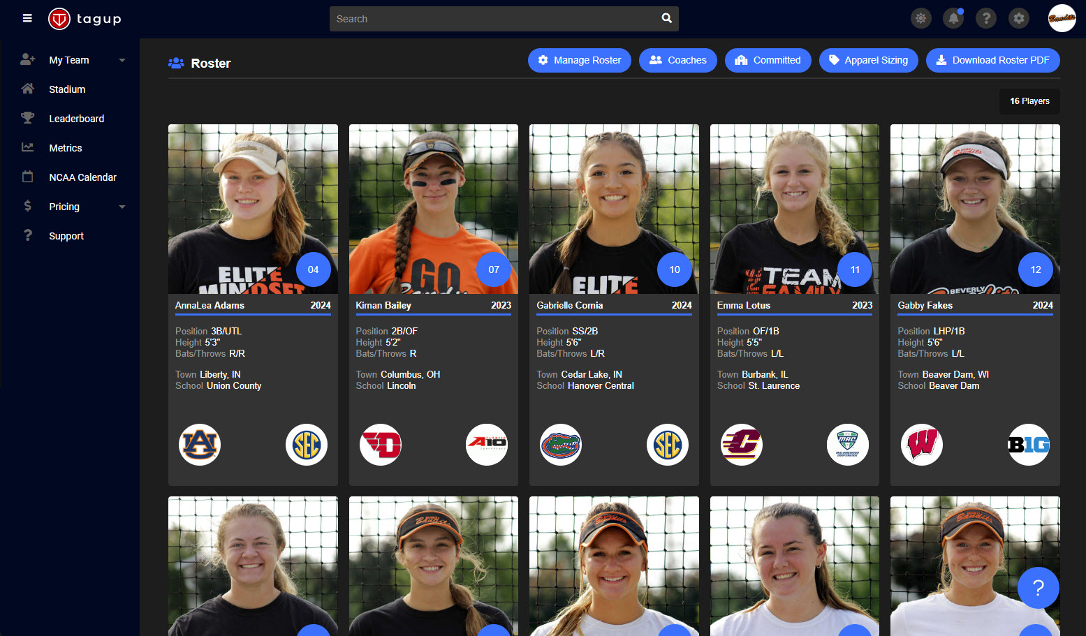 Our Team | Central Fastpitch League